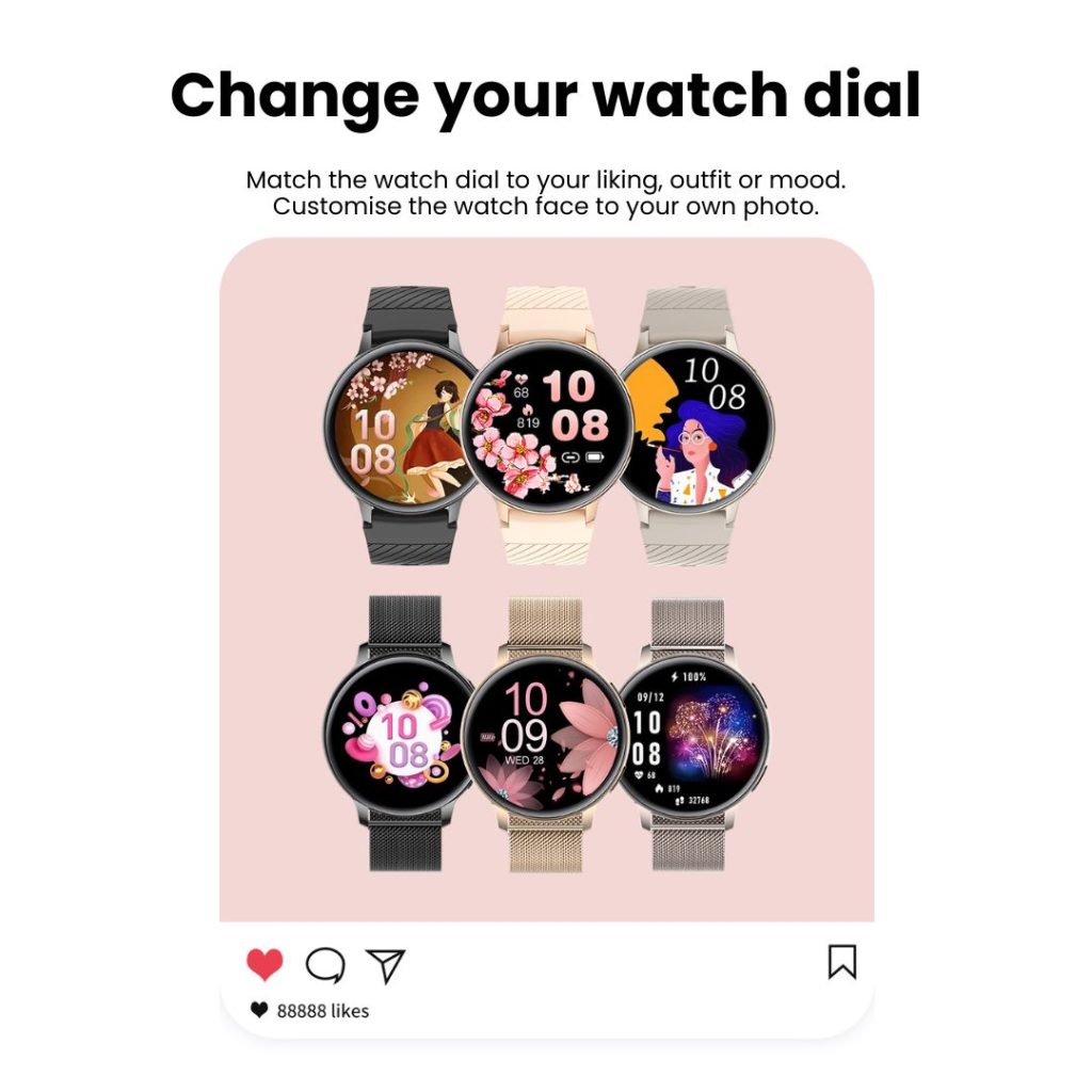 GEN6 Smartwatch with Call Function | Bluetooth Call Function