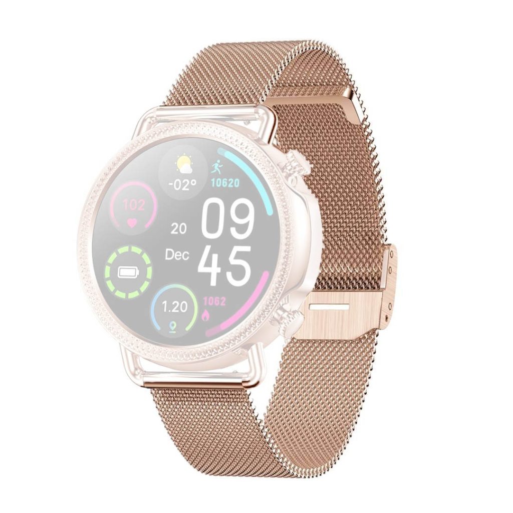 Metal Smartwatch Strap 18mm | Stainless Steel Wristband